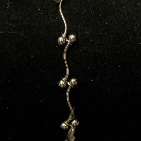 Avon | Jewelry | Vintage Avon Squiggly Metal Bracelet | Poshmark